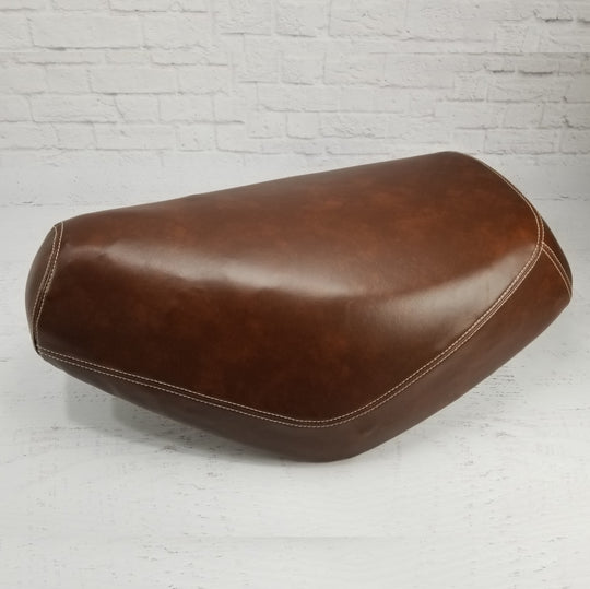 Honda Elite SA50 – Whiskey Brown Seat Cover with French Seams – Cheeky ...
