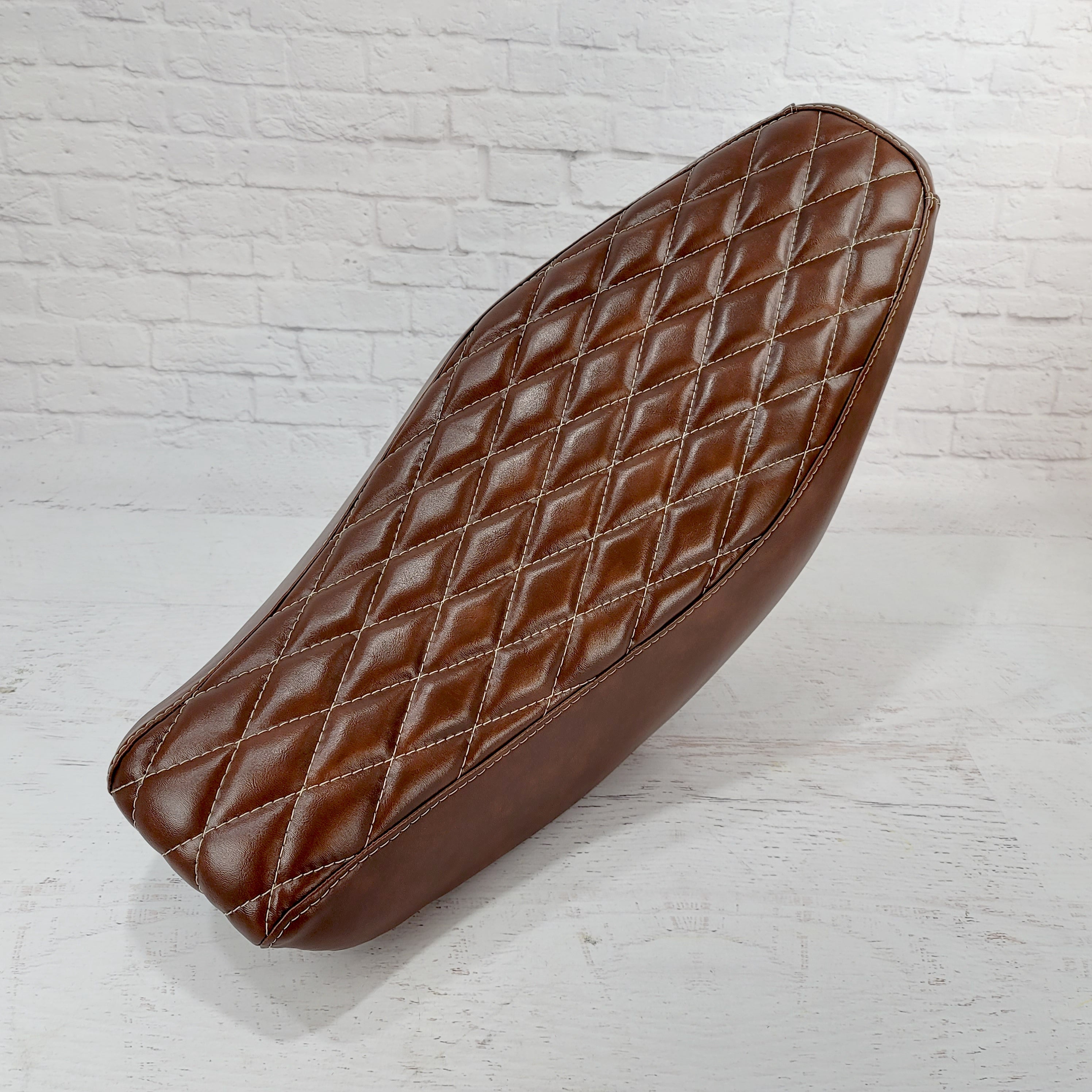 READY TO SHIP! Honda NAVI Whiskey Brown Diamond Seat Cover, Padded ...